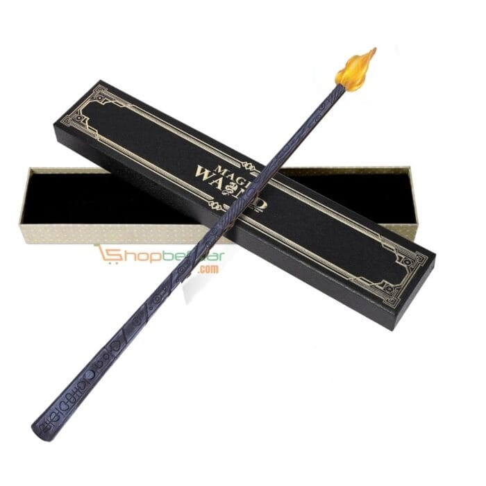 Harry Potter Style Fire Shooting Magic Wands 40cm | Premium Wizard Wand ...